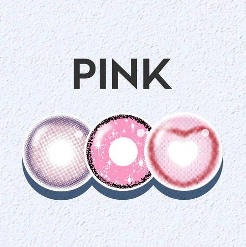 Pink Contacts – eyeshare official contact lenses